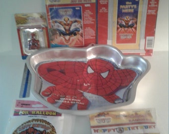 Spiderman Cake Pan | Etsy