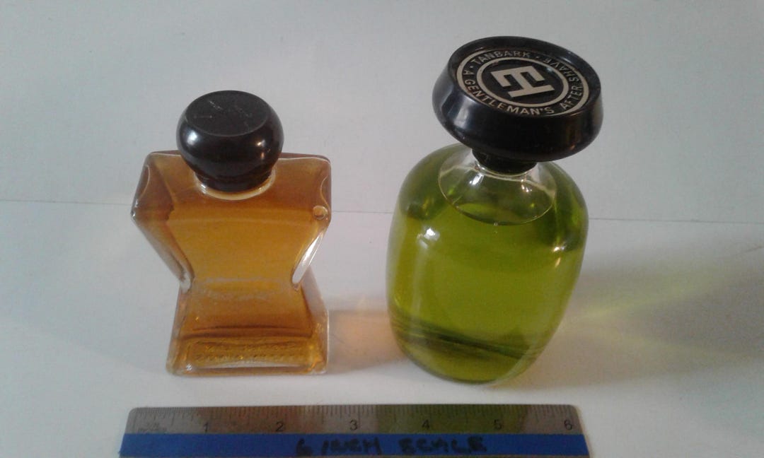 VINTAGE SCHIAPARELLI & TANBARK Collectable After Shave Lotion Bottles, Lot of 2, No Labels - Etsy