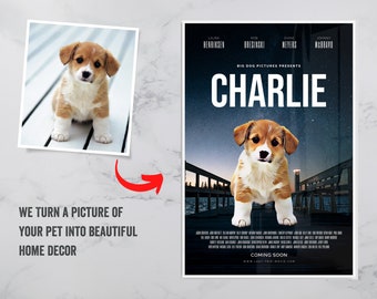 Dog Movie Poster Custom - Etsy