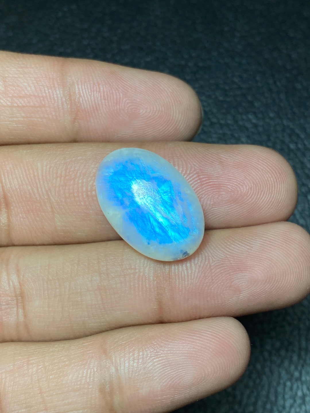 Best Quality Blue Fire White Rainbow Moonstone Oval Shape - Etsy