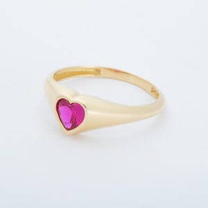 Beautiful Ruby Ring - 925 Sterling Silver Ring - Charm Ruby Ring ...