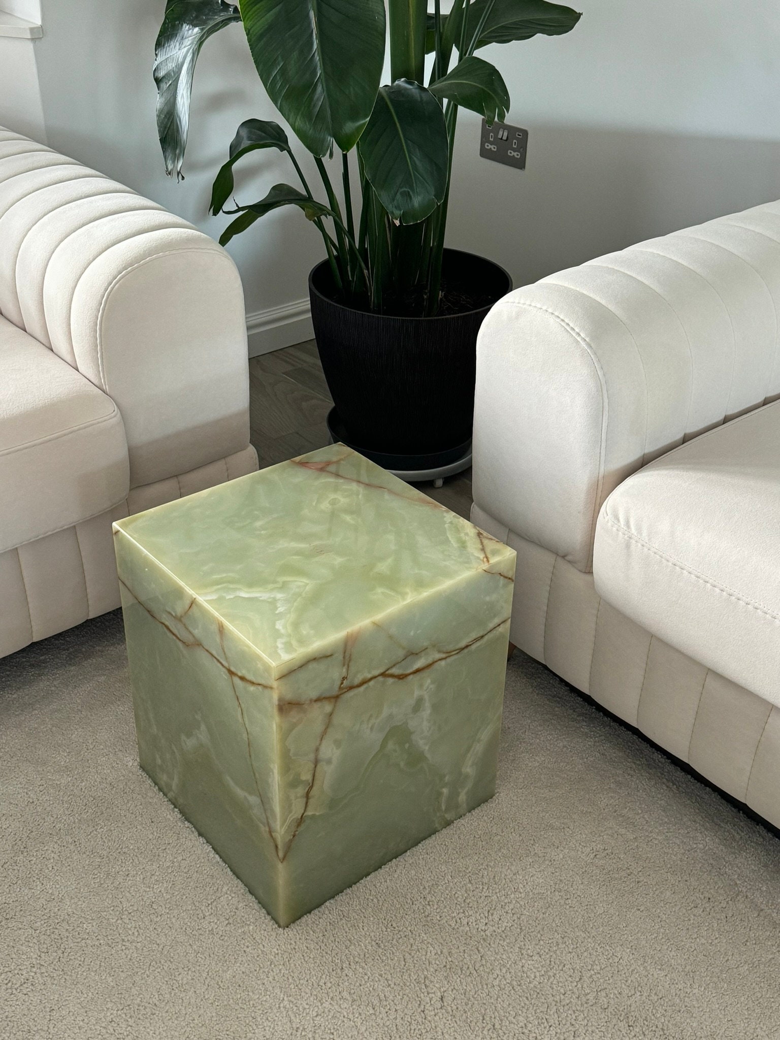 Green Onyx Marble Plinth - Etsy