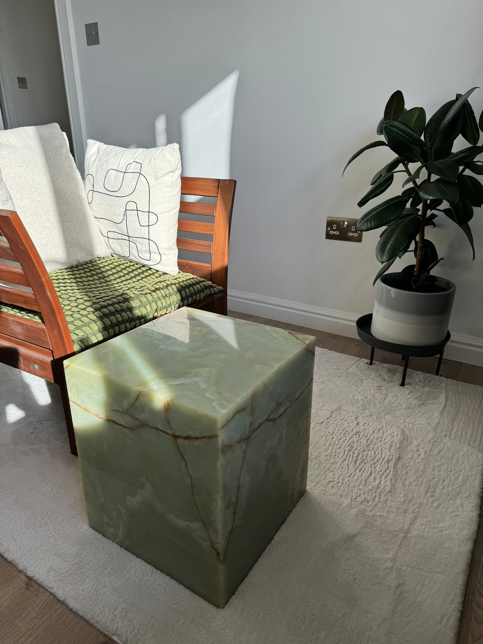 Green Onyx Marble Plinth - Etsy