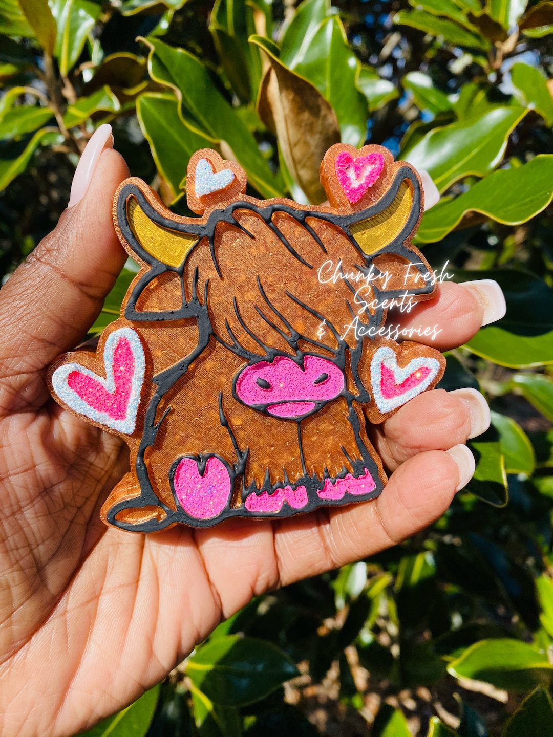 Highland Cow Freshie, Cow Freshie, Car Air Freshener, Freshy - Etsy