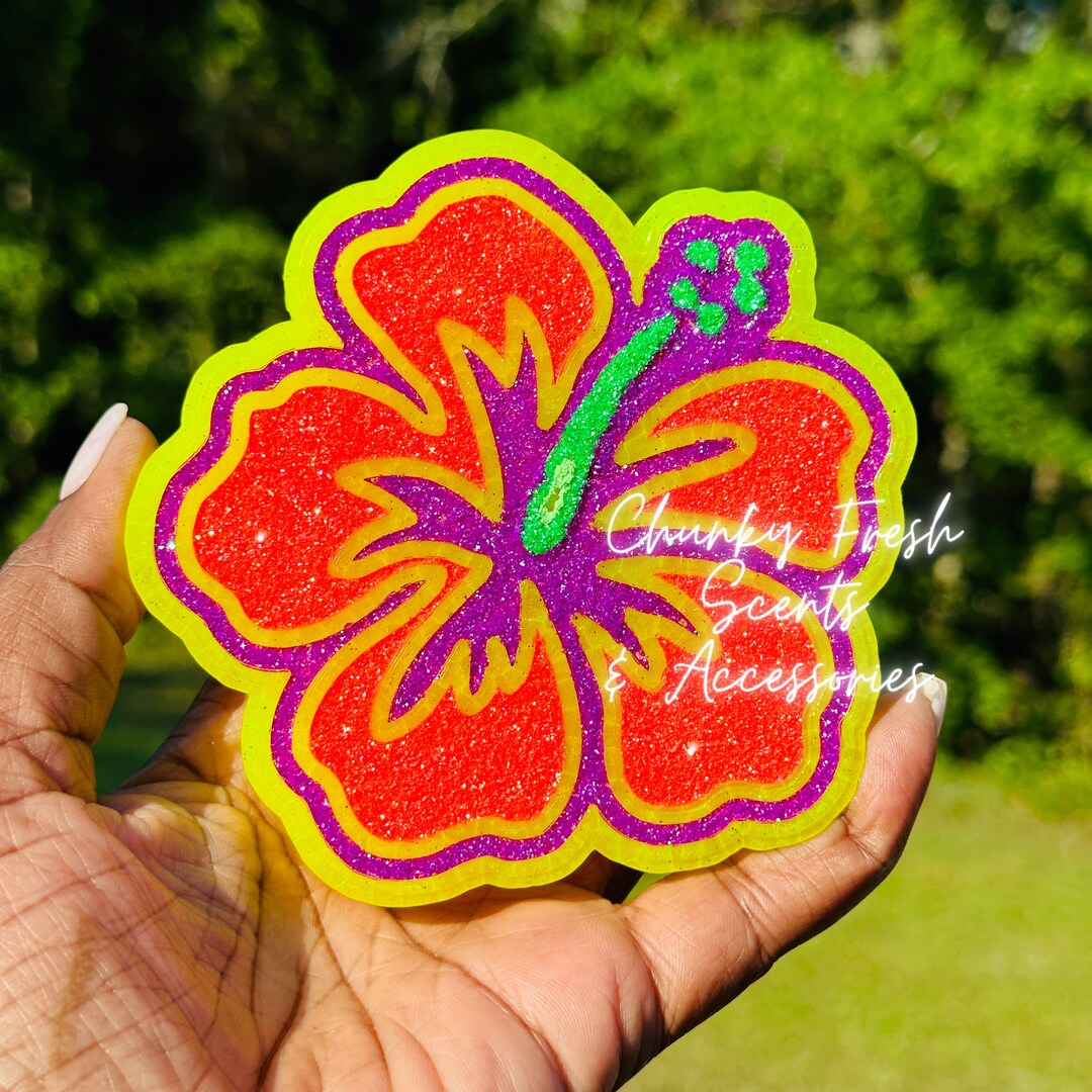Hibiscus Flower Freshie - Etsy