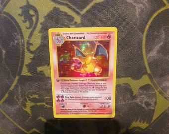 First Edition Charizard - Etsy