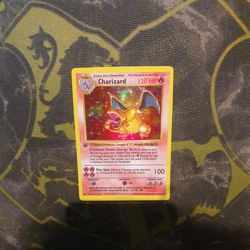 First Edition Charizard - Etsy