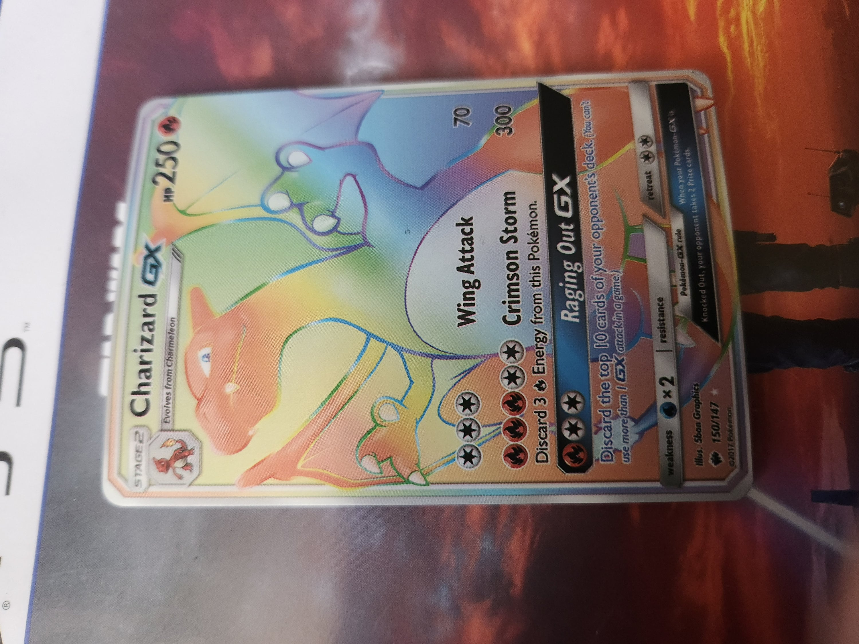 Charizard GX NON-HOLO Version Mrproxycardsuk Officialprints - Etsy