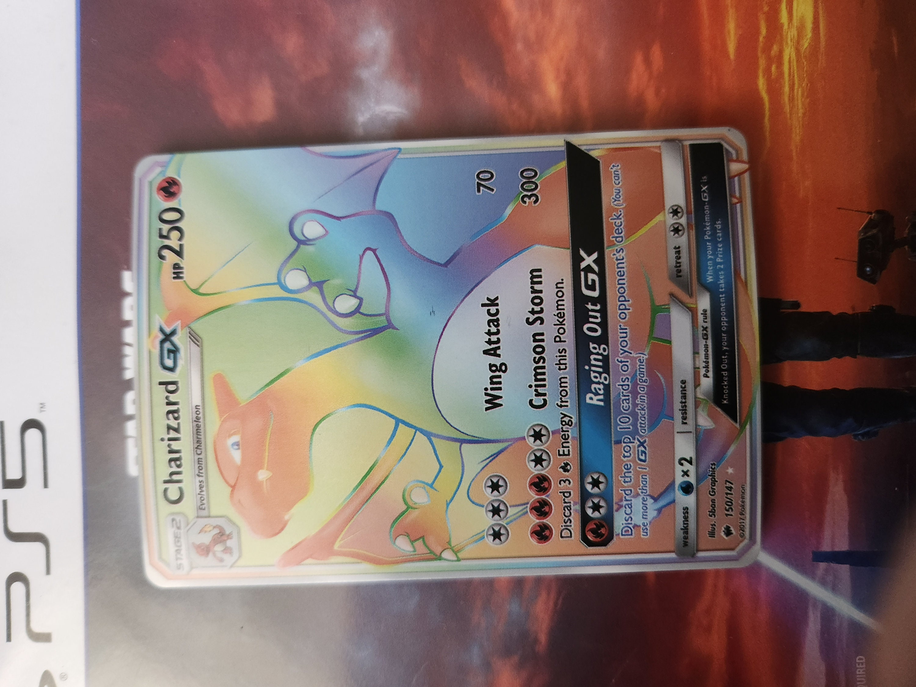 Charizard GX NON-HOLO Version Mrproxycardsuk Officialprints - Etsy