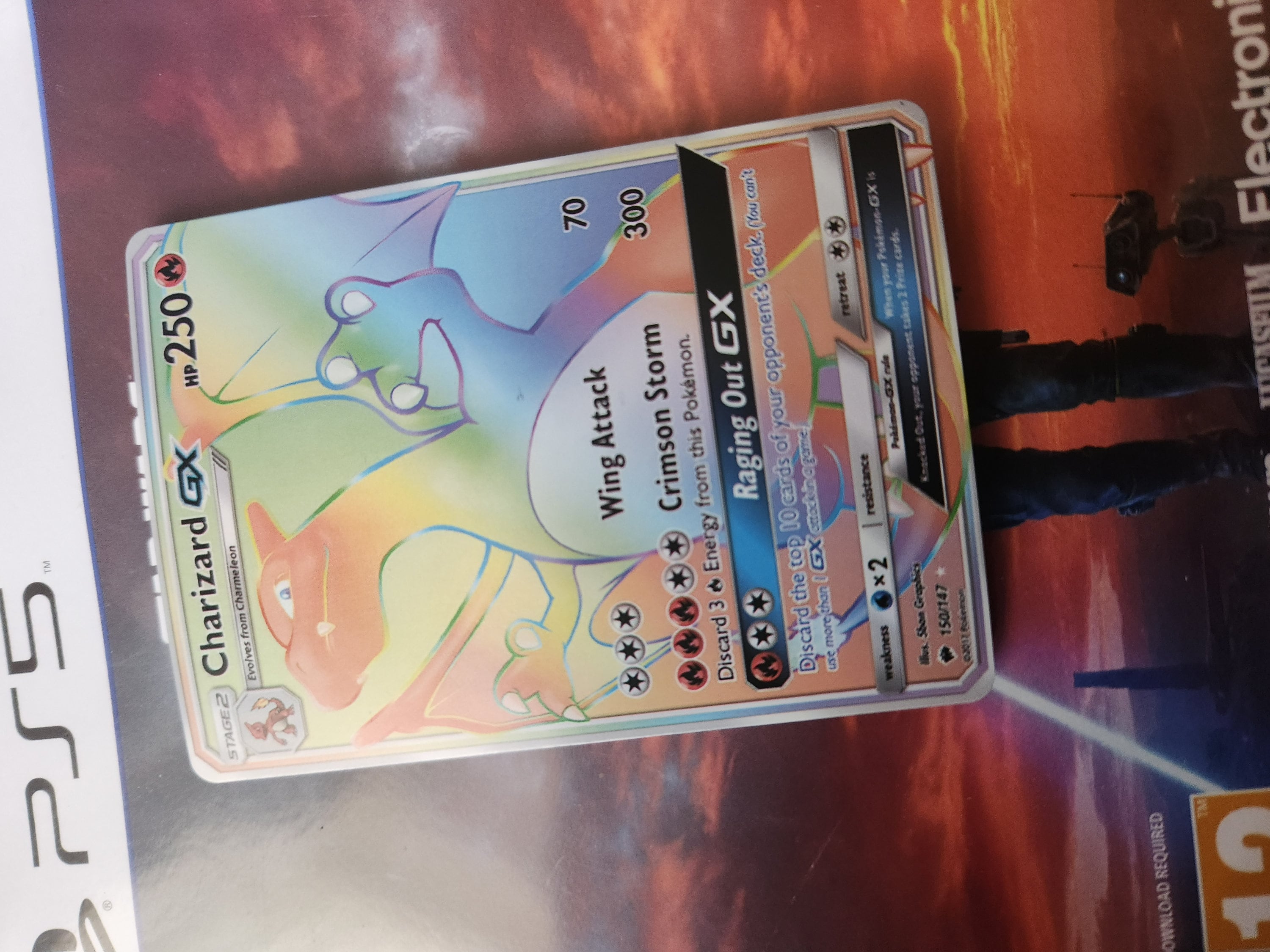 Charizard GX NON-HOLO Version Mrproxycardsuk Officialprints - Etsy