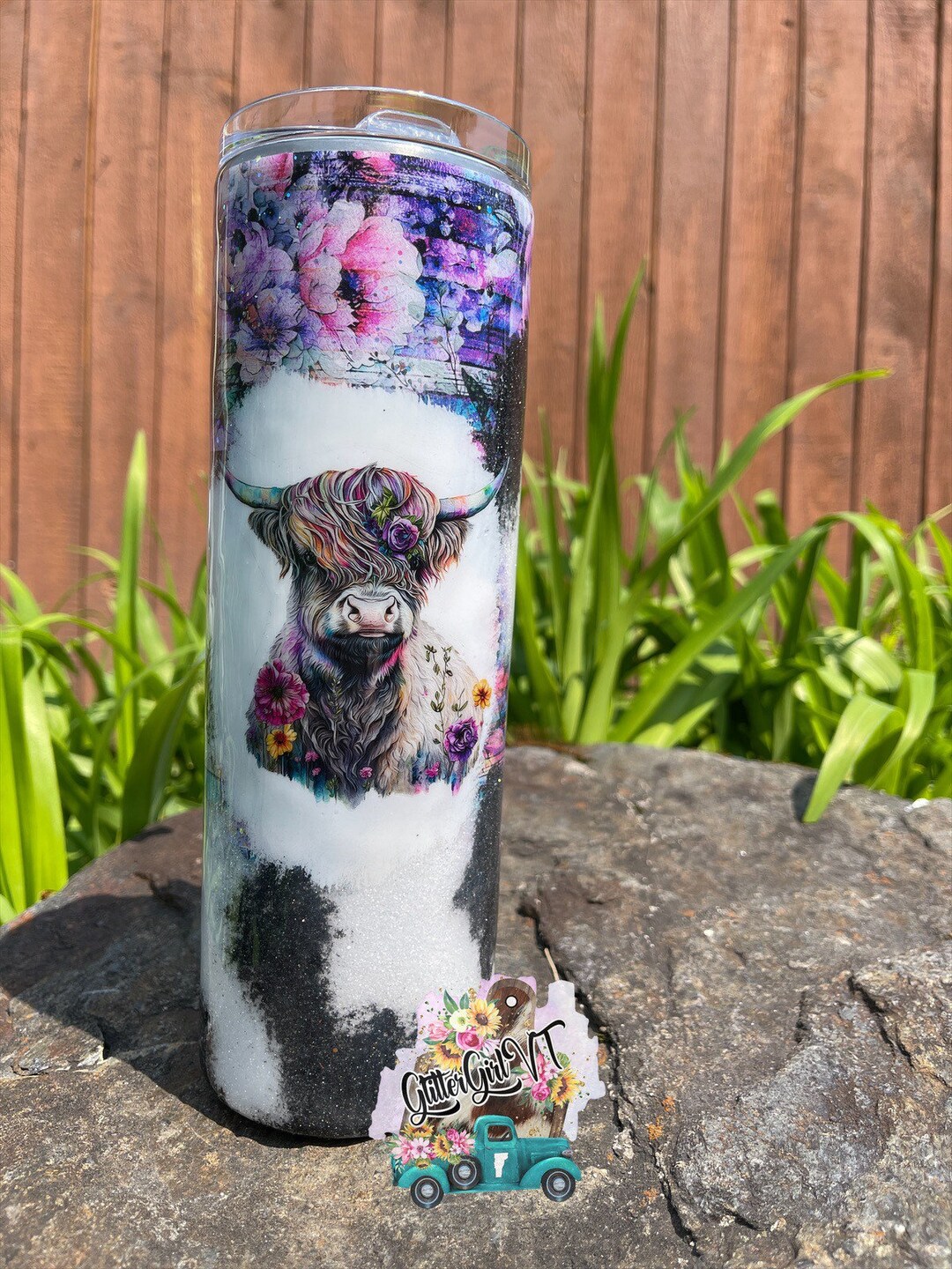 Cow Tumbler, Cow Glitter Tumbler, Highland Cow, Highland Cow Gifts ...