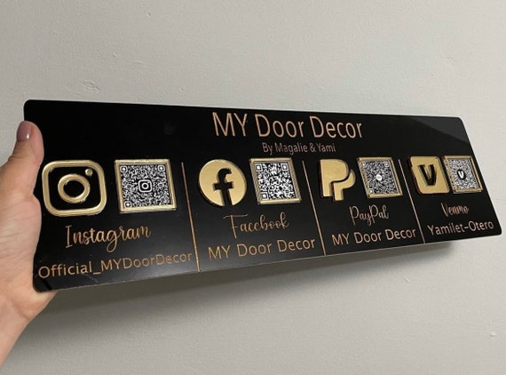 QR Code Business Sign Digital Download - Etsy
