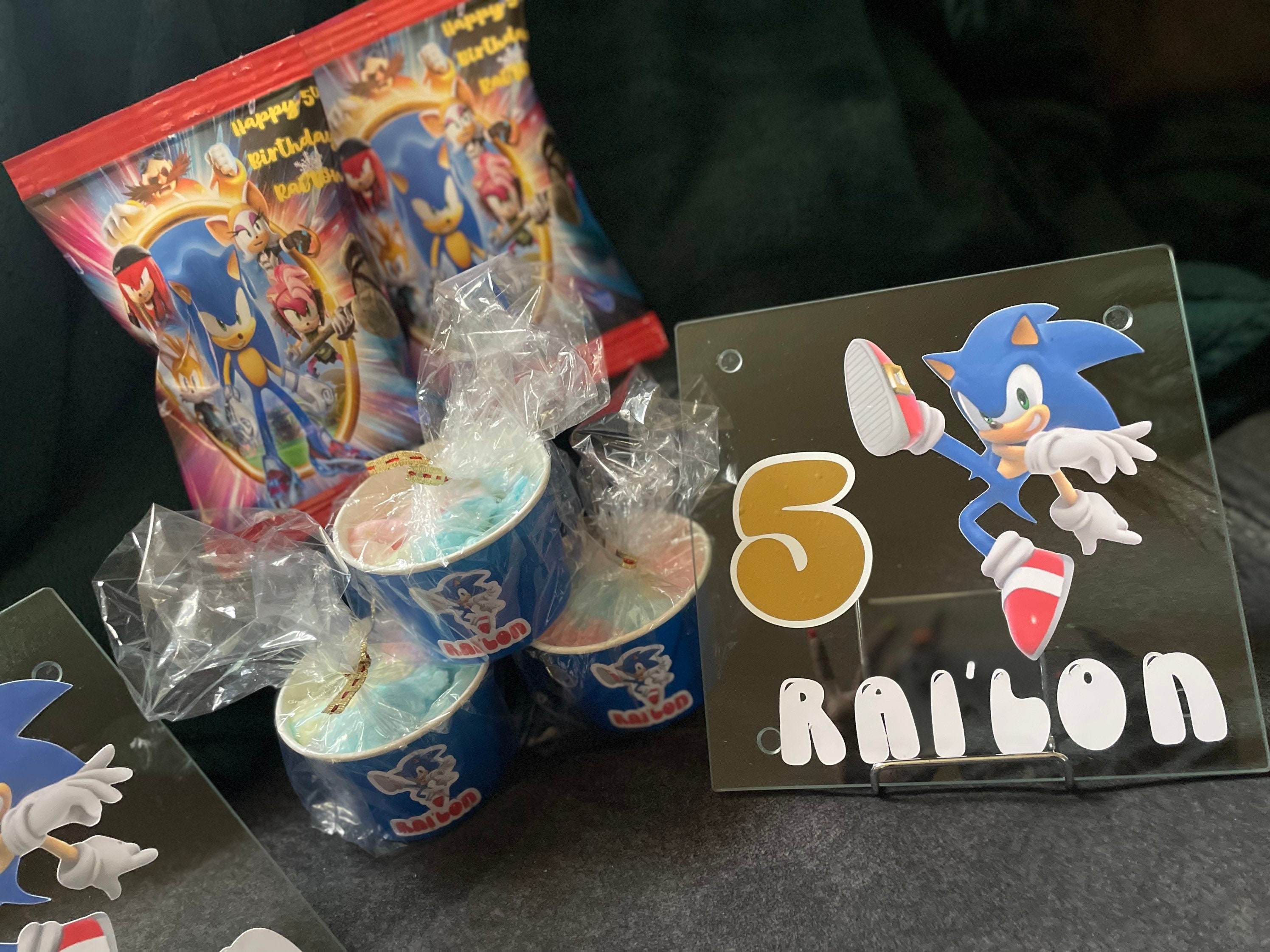 Sonic Party Decor, Sonic Party, Table Decor, Party Table, Sonic ...