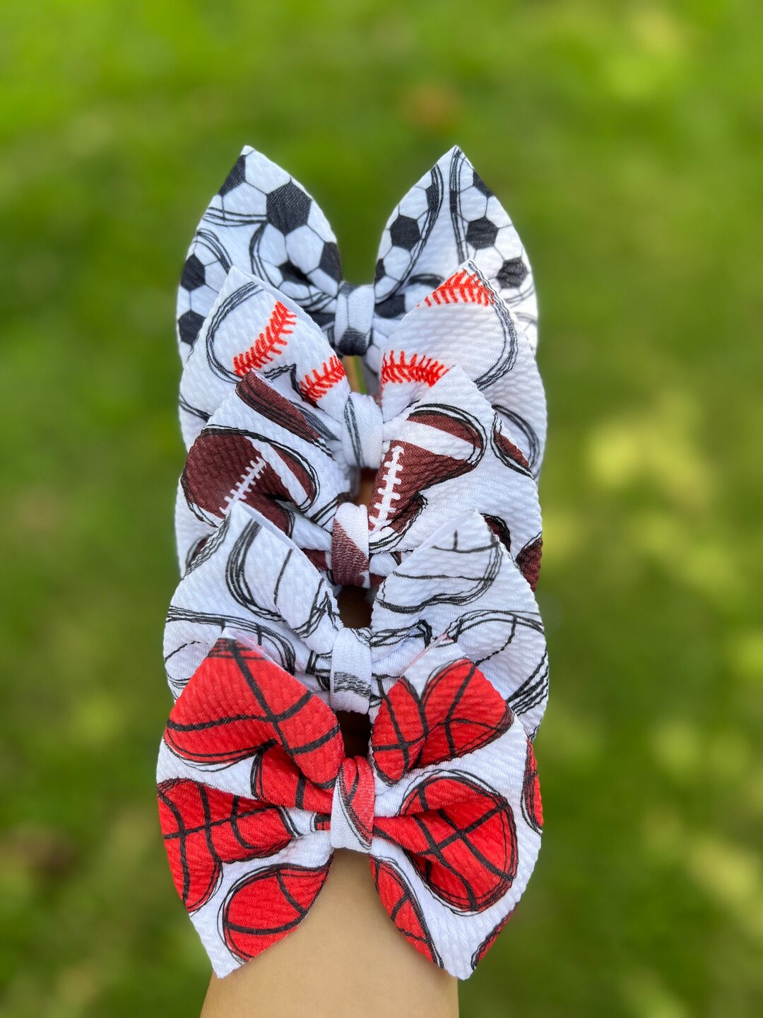 Sport Bows | Soccer Bows | Softball Bows | Football Bows | Basketball ...