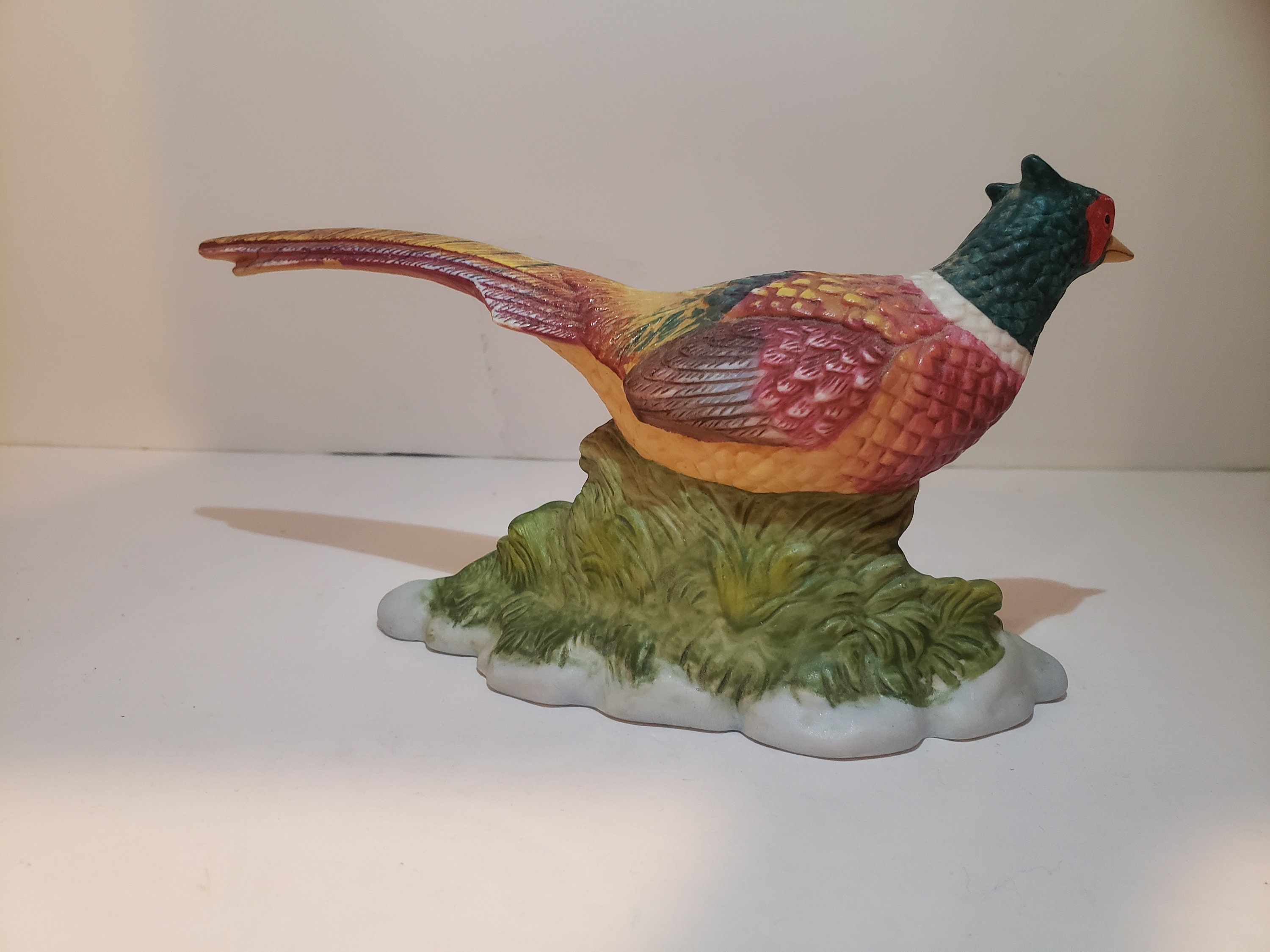 Vintage Pair of Ceramic Collectible Bird Figurines HOMCO Bird Figurines ...