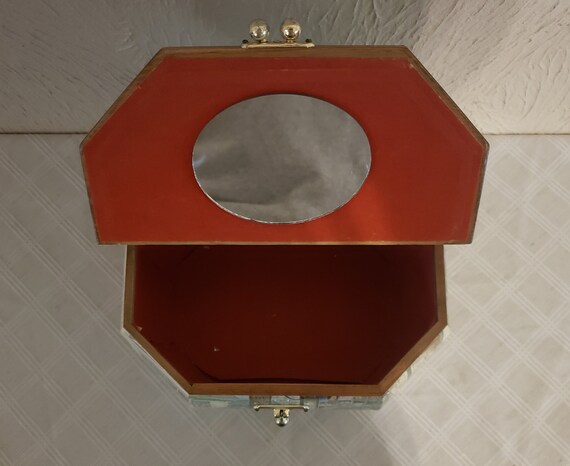 Antique Knick Knack/Jewelry Box Historical Scenes - Gem