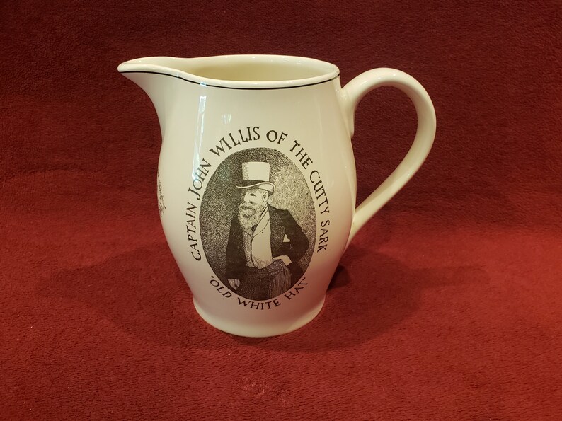 Cutty Sark, Captain John Willis Pitcher Black and White - Etsy