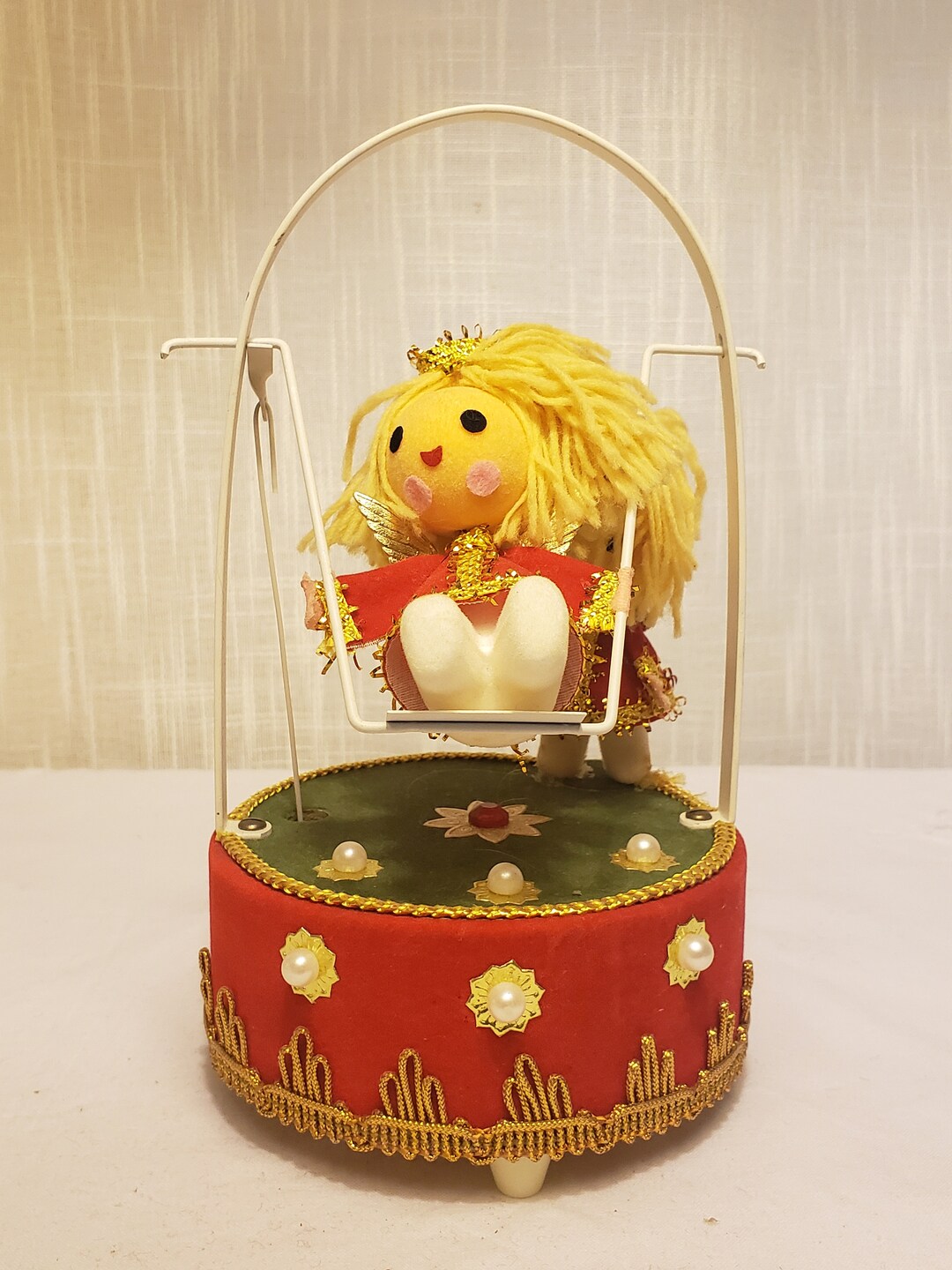 Vintage Swinging Dolls Music Box - Etsy