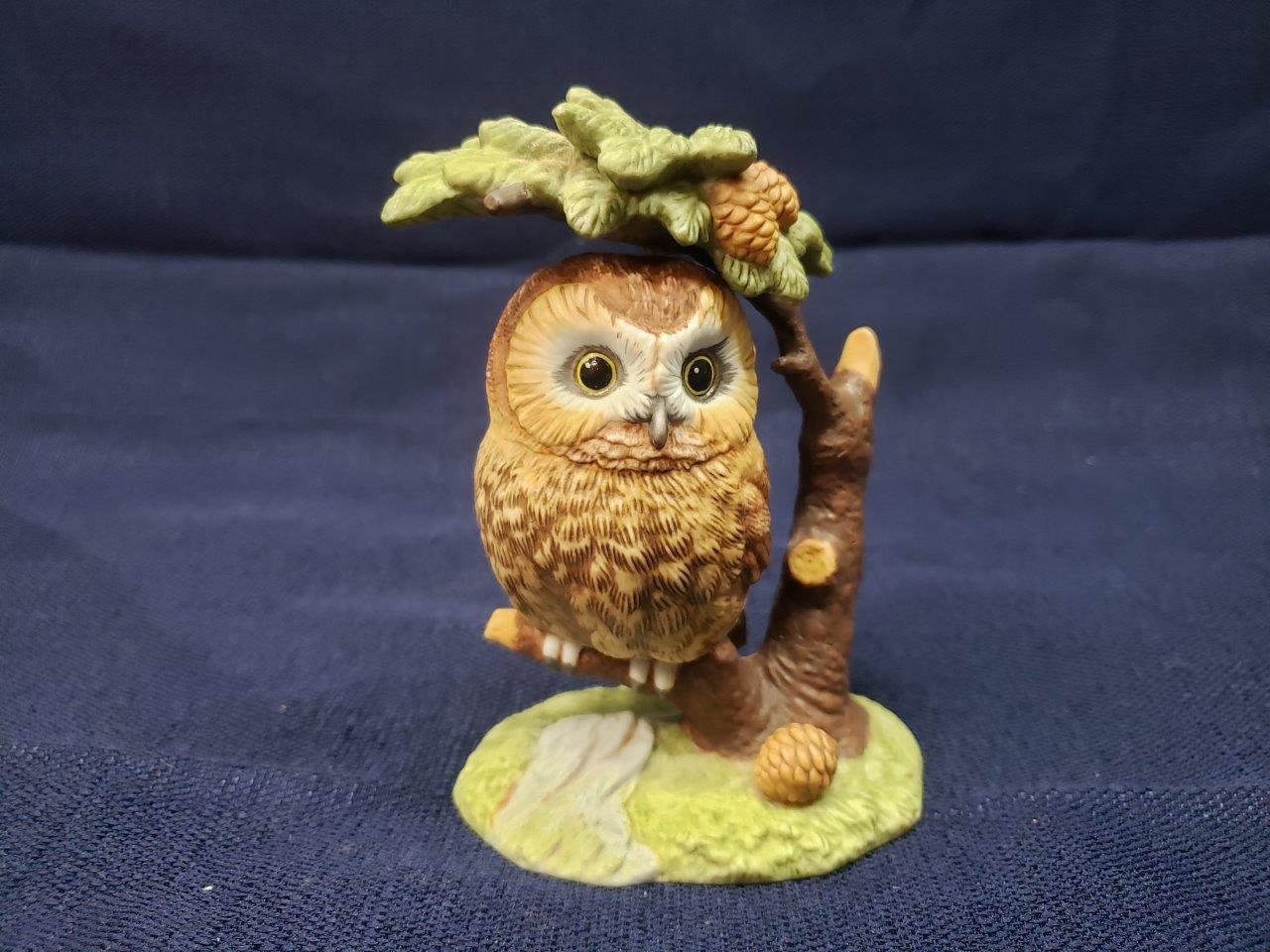 Vintage 1999 and 2000 Lenox Wildlife Collectibles Grizzly Bear, Owl ...