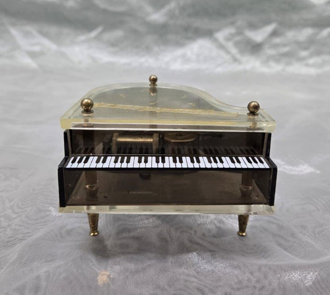 Schmid Musical Collectibles – Music Box Piano – Plays “we’ve Only Just ...