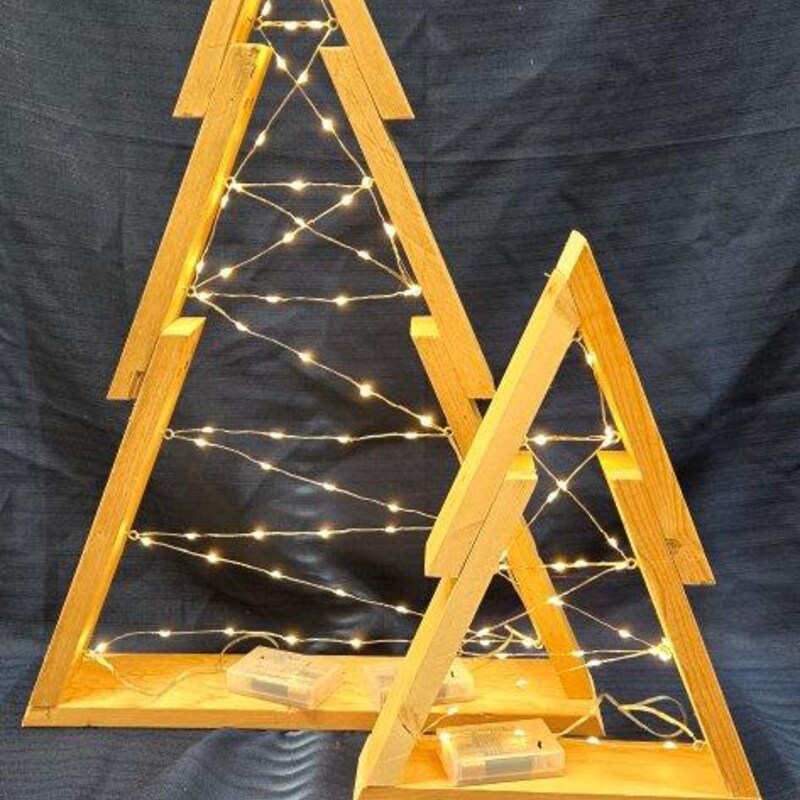 Wooden Tree Decor - Etsy