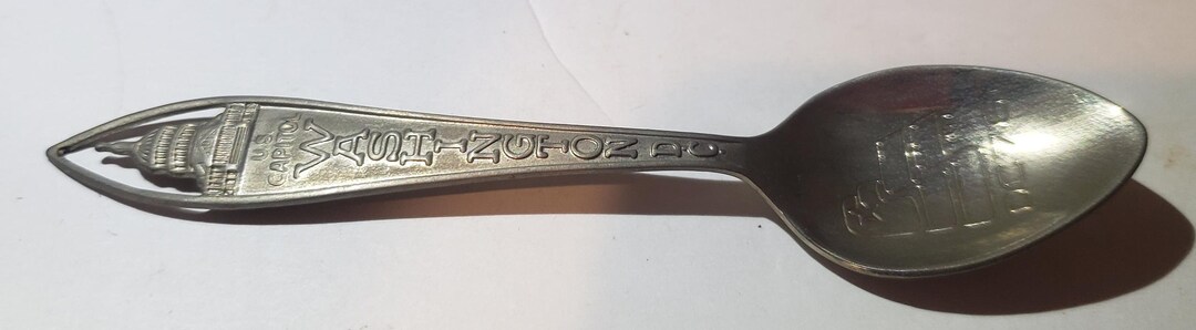 Vintage Washington DC US Capitol Spoon for Vintage Souvenir Collection ...