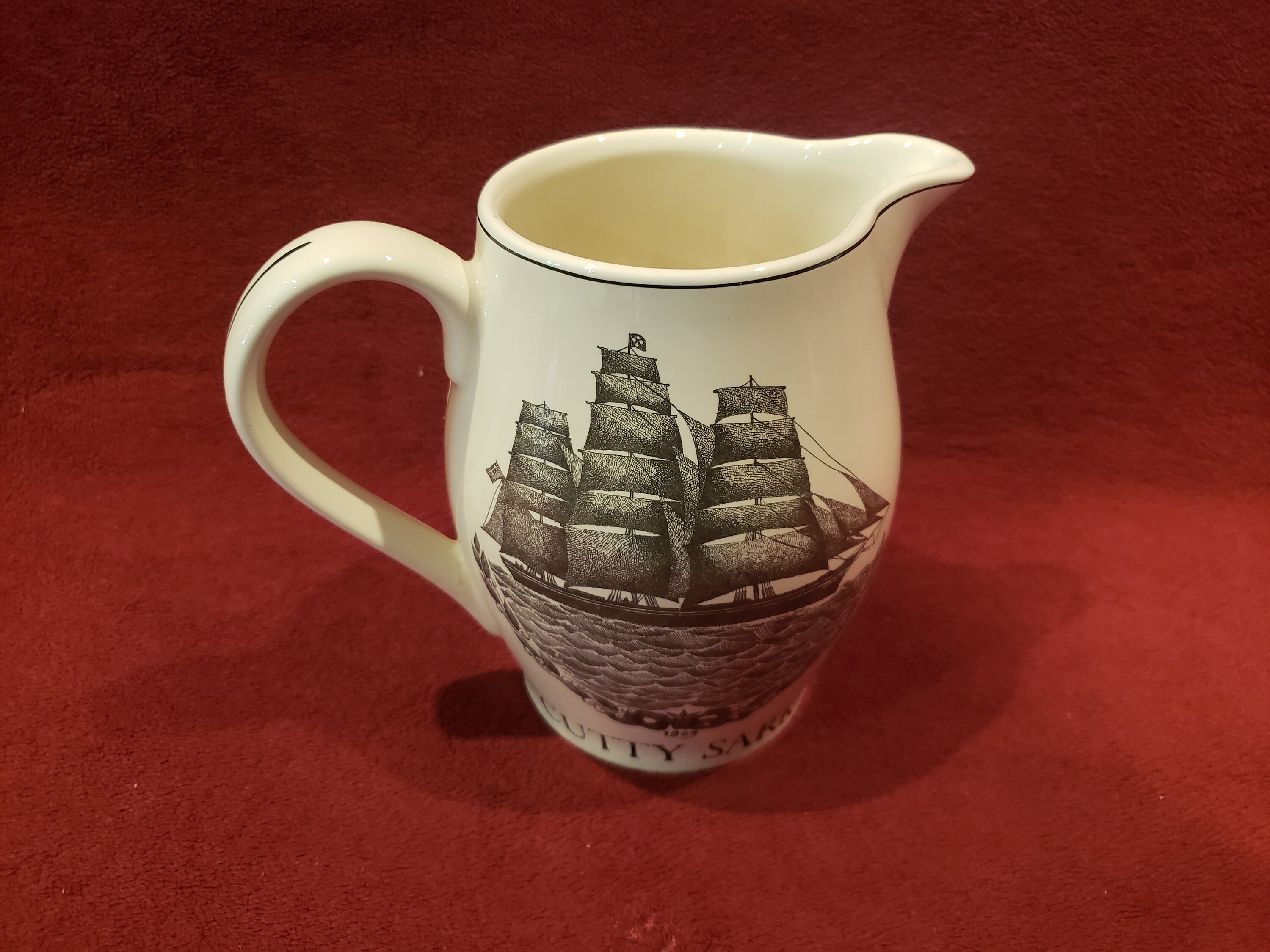 Cutty Sark, Captain John Willis Pitcher Black and White - Etsy