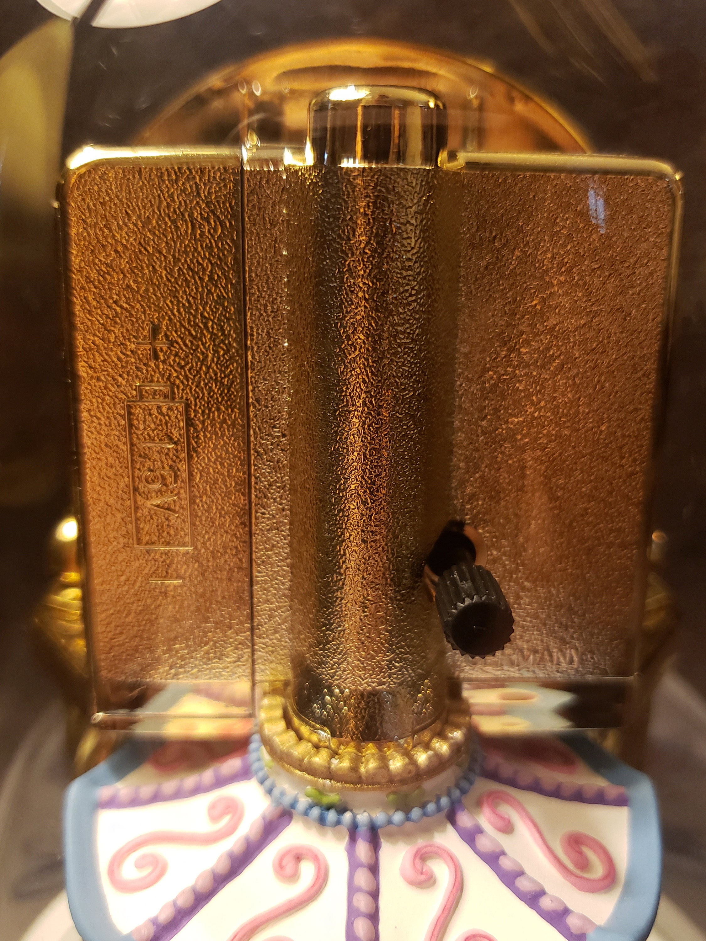 Vintage Porcelain Carousel Clock Porzellan Arzberg Manufaktur Germany ...