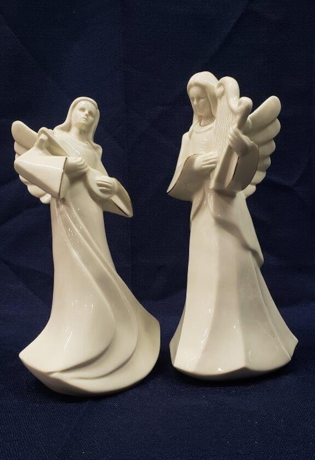 Mikasa Angel Figurines – Fine Porcelain – Holy Night Nativity – Set of ...