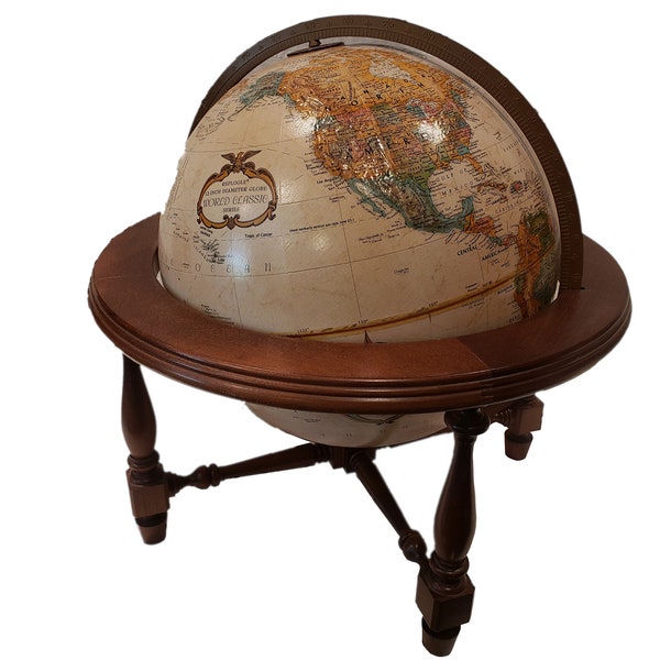 Vintage Globe - Etsy