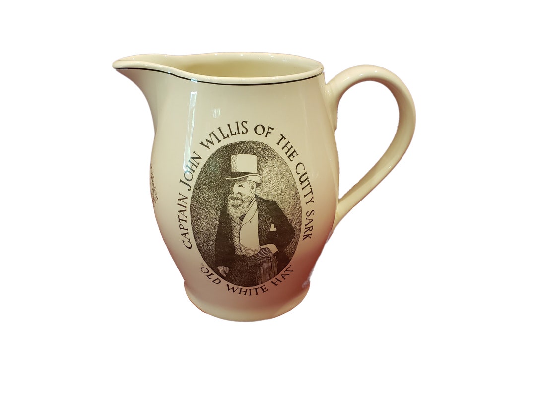 Cutty Sark, Captain John Willis Pitcher Black and White - Etsy