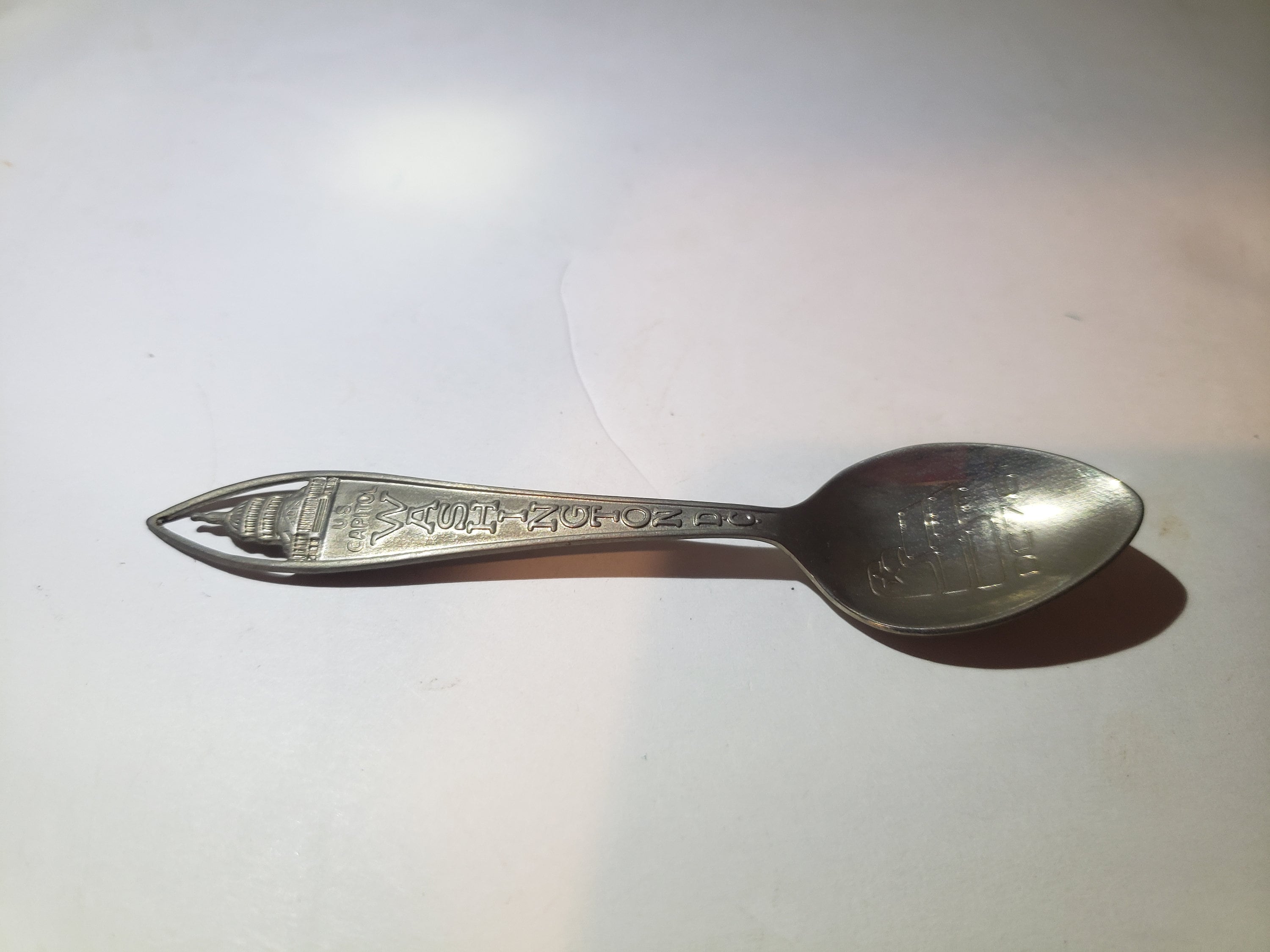 Vintage Washington DC US Capitol Spoon for Vintage Souvenir Collection ...