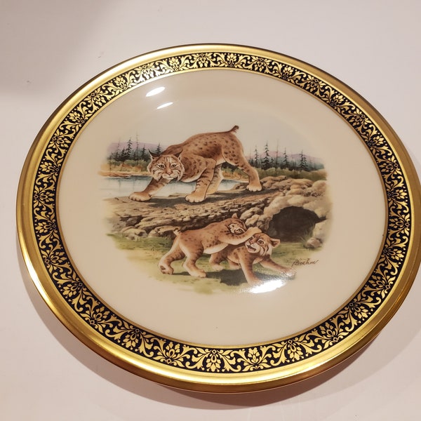 Lenox Boehm Woodland Wildlife Plate - Etsy