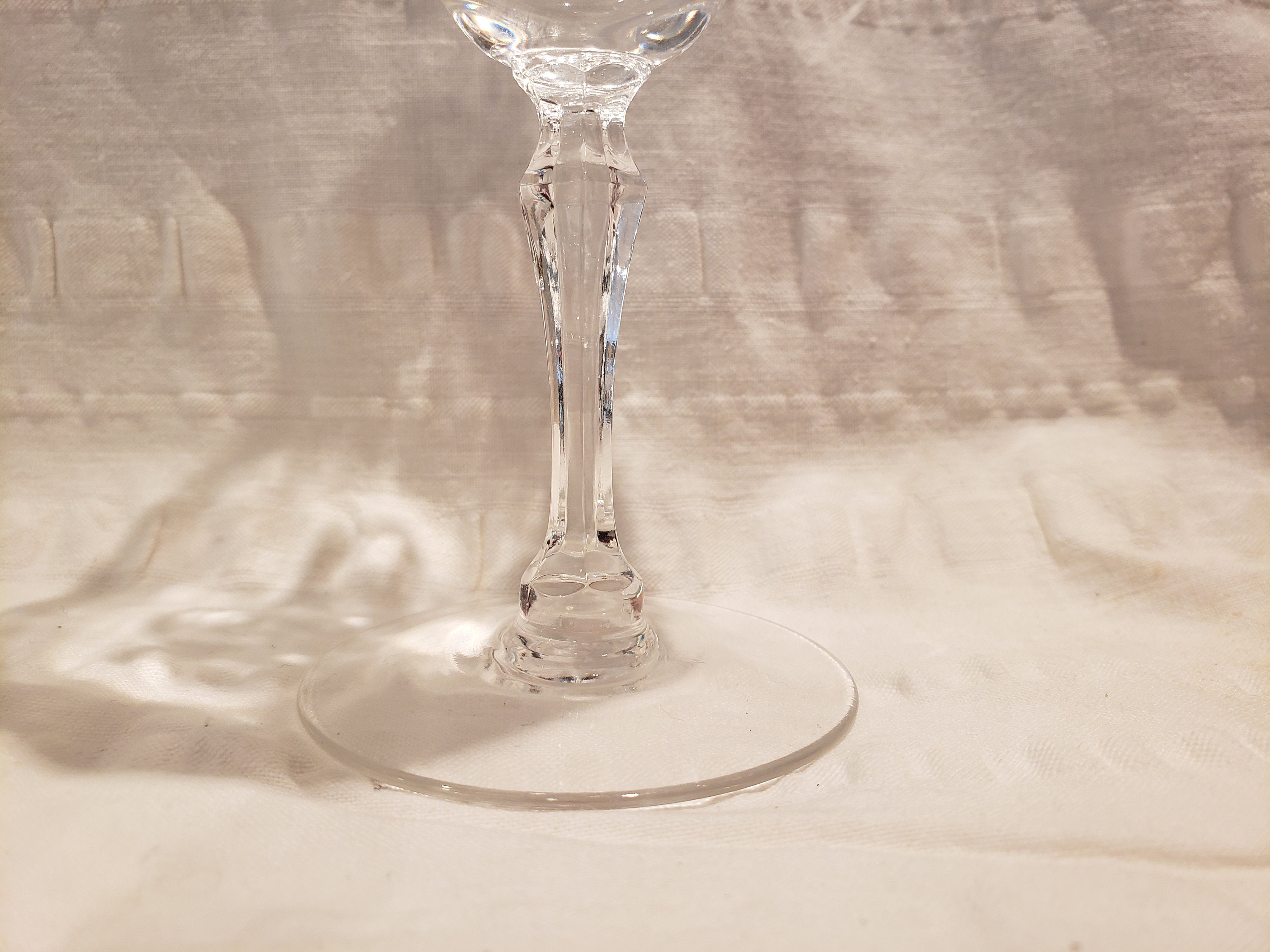 Noritake Japanese Crystal Stemware Set: Etched Wine Glasses, 15 Piece ...