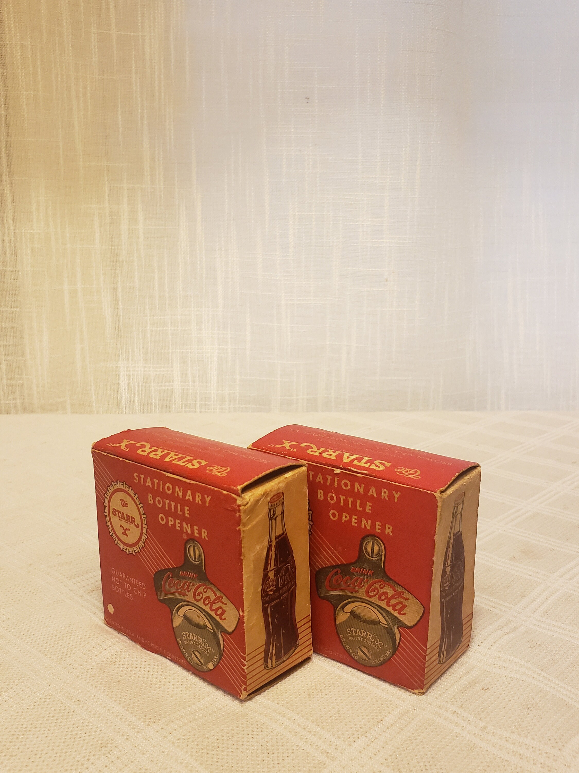 Starr “X” Stationary Coca-cola Bottle Opener With Original Box Germany ...