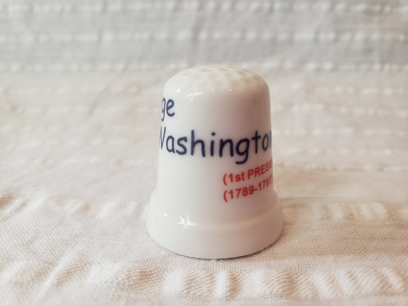 Presidential Thimble Collection - Full Set From George Washington to ...