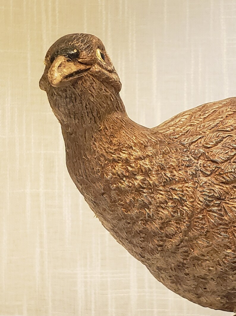 Vintage 1991 Ceramic Pheasant Figurine - Etsy