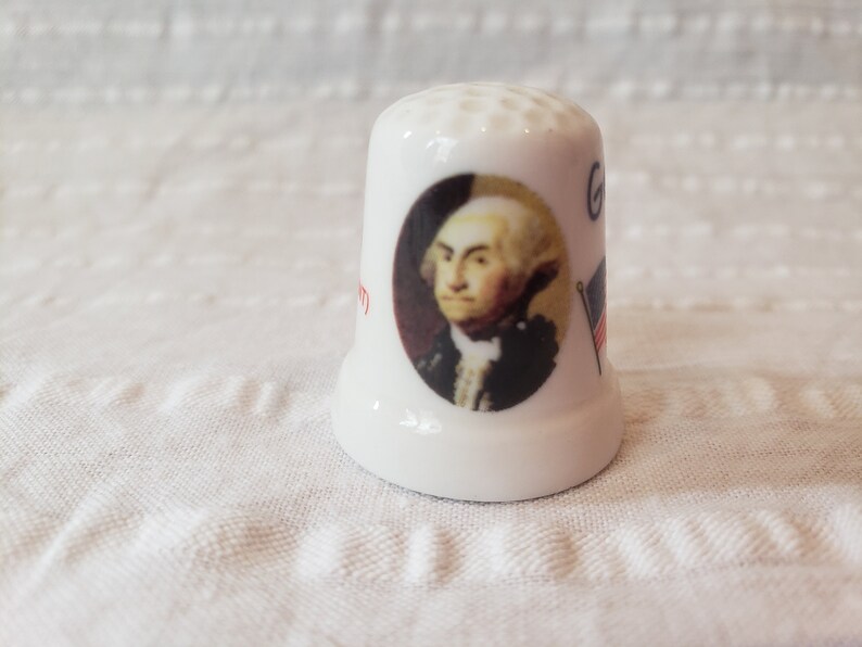 Presidential Thimble Collection: George Washington to George Bush Jr ...