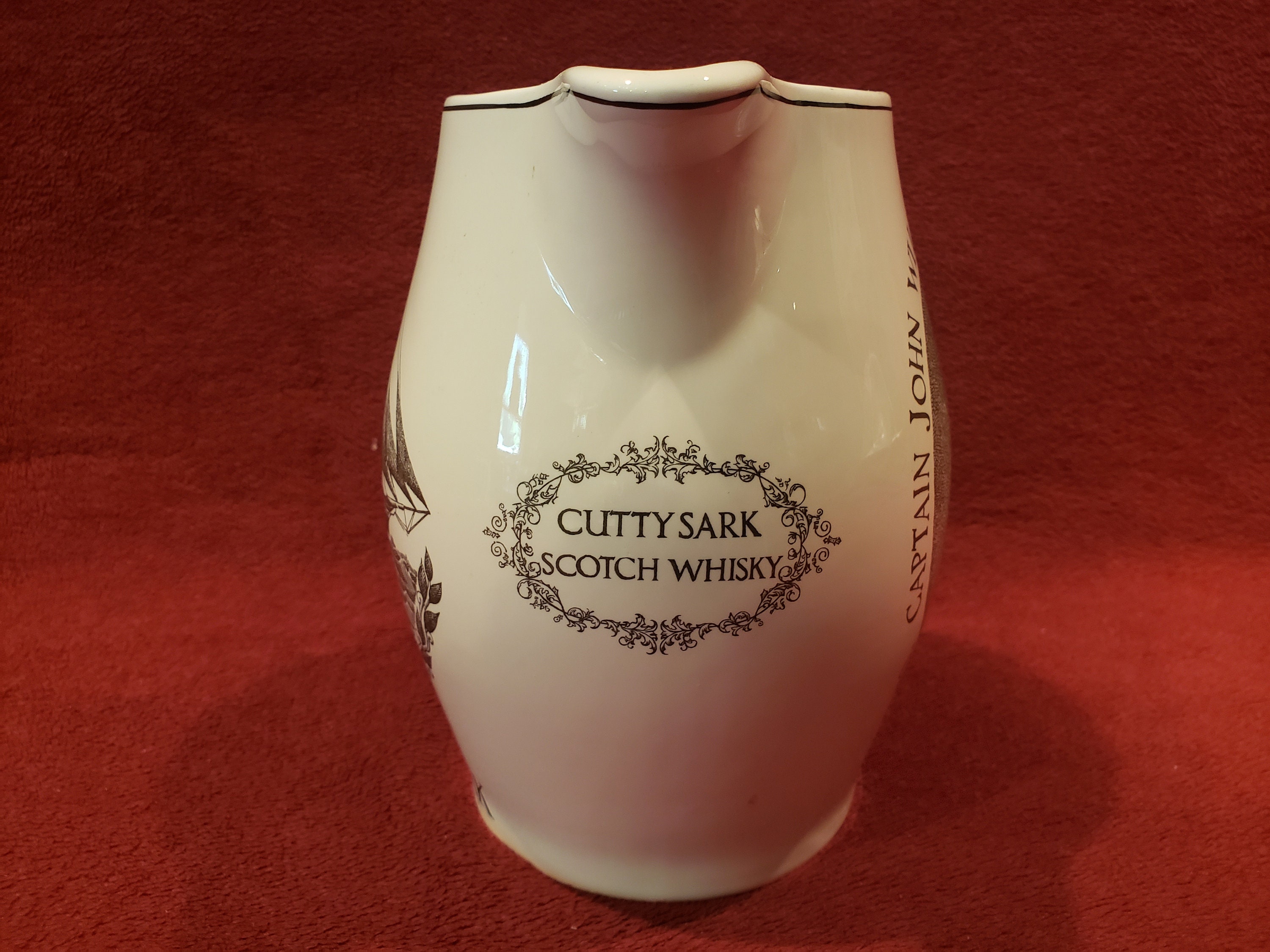 Cutty Sark, Captain John Willis Pitcher Black and White - Etsy