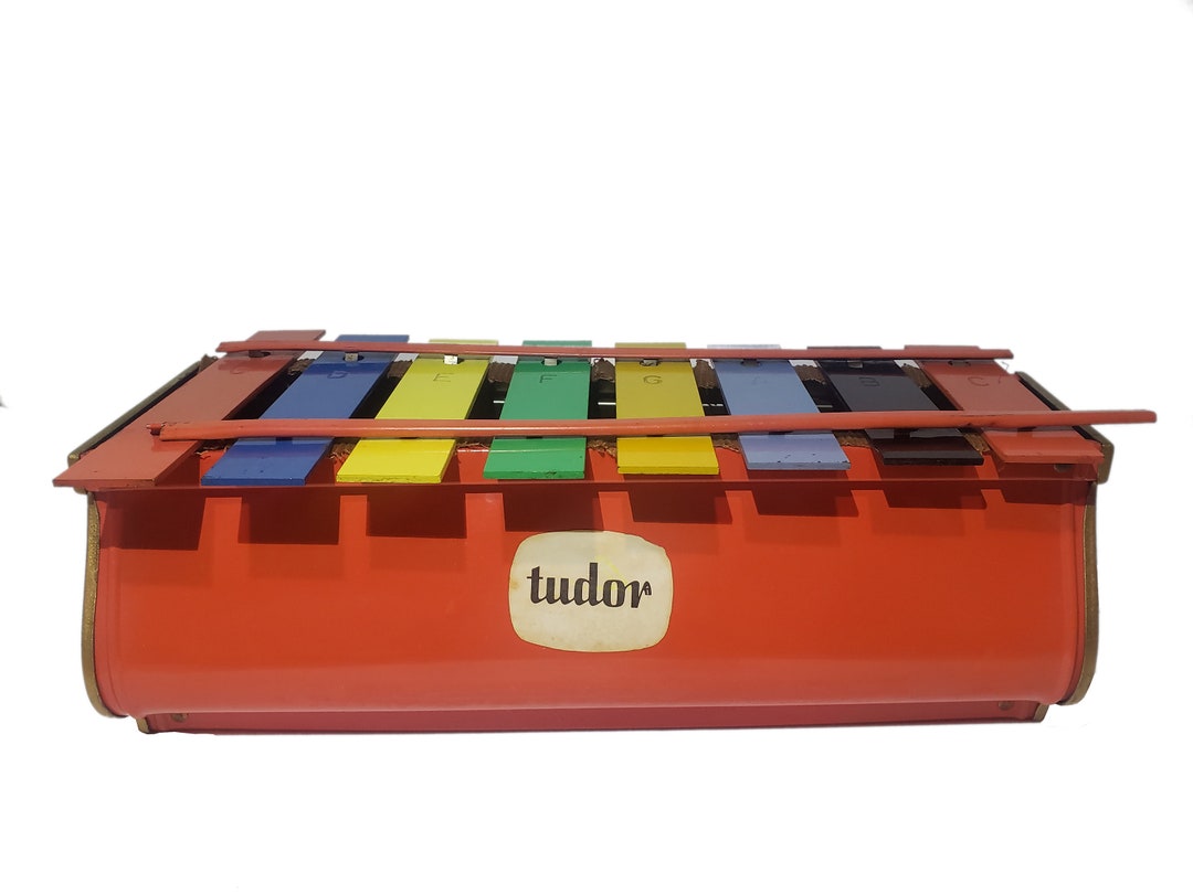 Vintage Tudor Xylophone Toy: Retro Musical Instrument, Collectible Gift ...