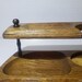 Wooden Desk Organizer Display Rack Wooden Decor Vintage Decor Storage ...
