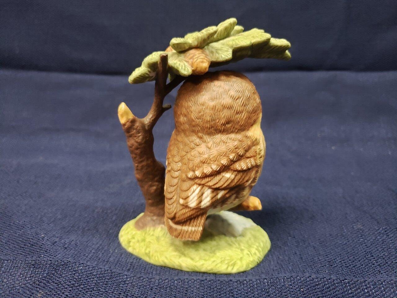 Vintage 1999 and 2000 Lenox Wildlife Collectibles Grizzly Bear, Owl ...