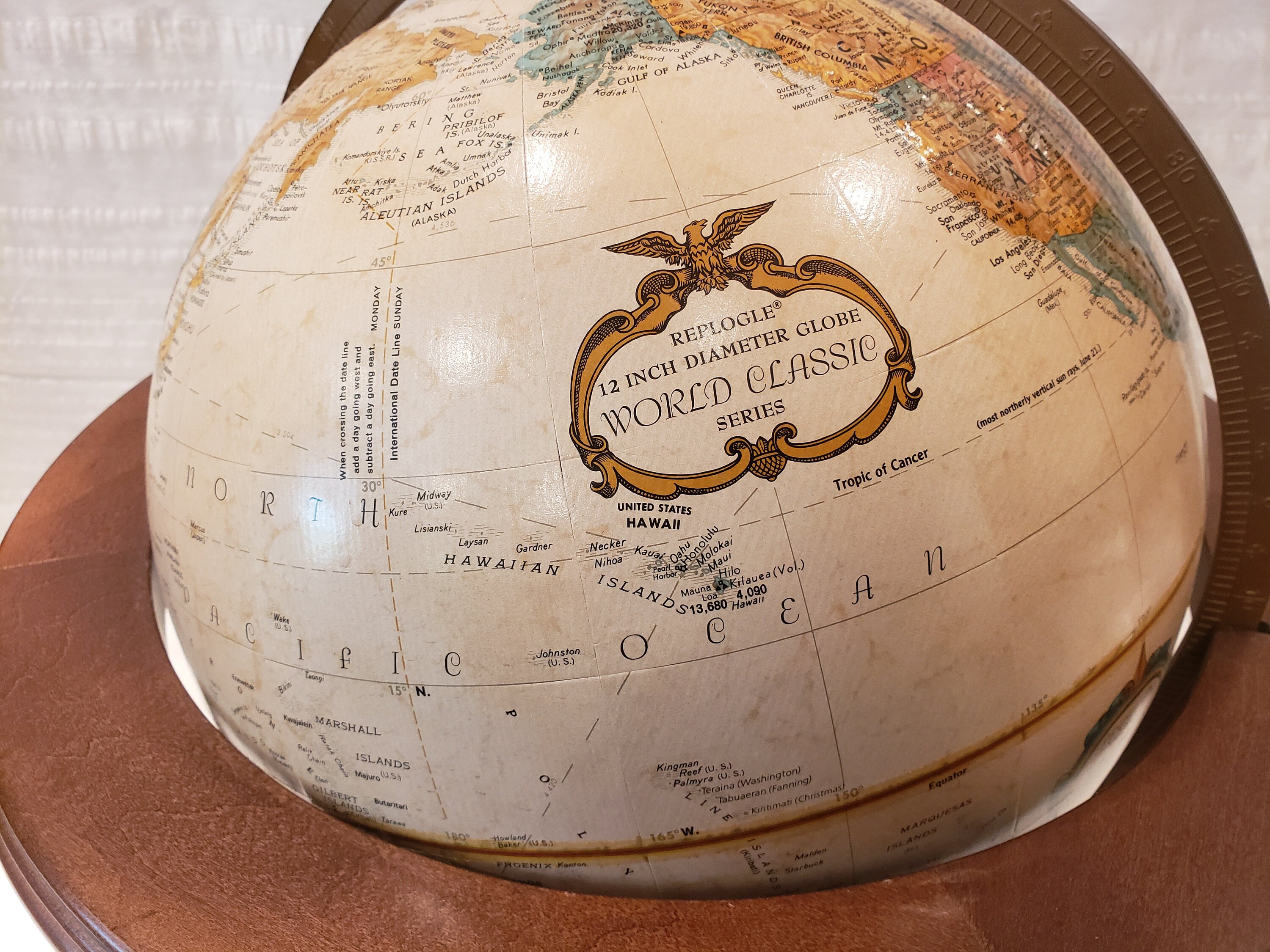 Replogle 12 Diameter Globe World Classic Series USSR Vintage Globe ...