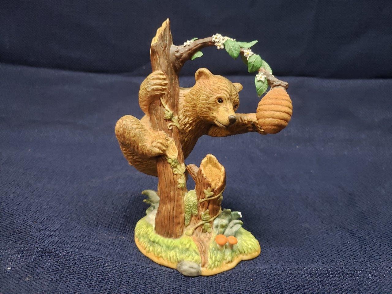 Vintage 1999 and 2000 Lenox Wildlife Collectibles Grizzly Bear, Owl ...