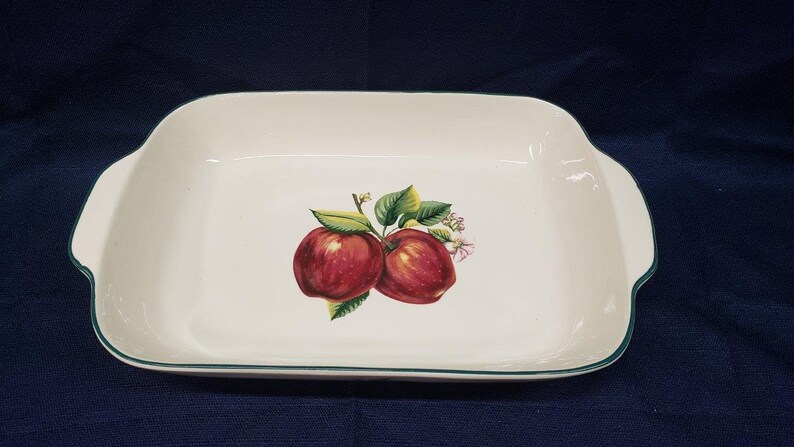 35-piece Apple Dish Set – Casuals Dish Set With Plates, Bowls, Platters ...