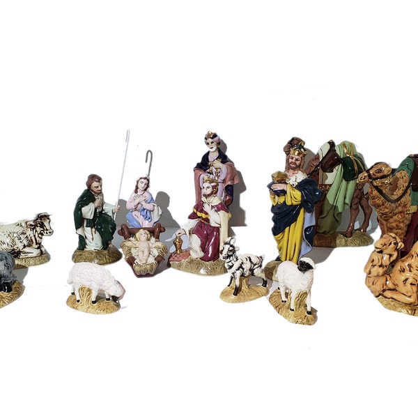 Tall Nativity Set - Etsy