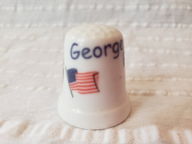 Presidential Thimble Collection: George Washington to George Bush Jr ...