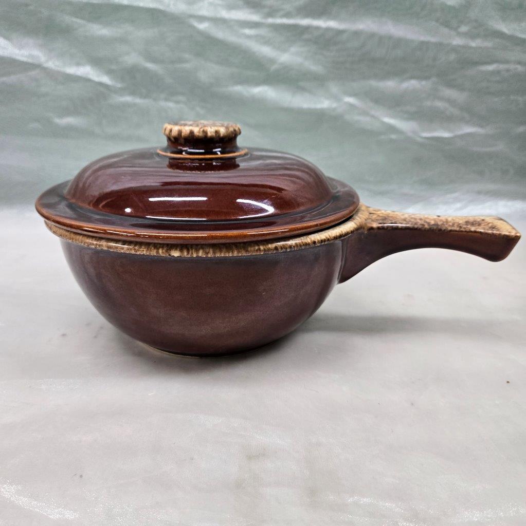 Hull Brown Drip Pottery: 45-piece Oven Proof Dinnerware Set - Etsy