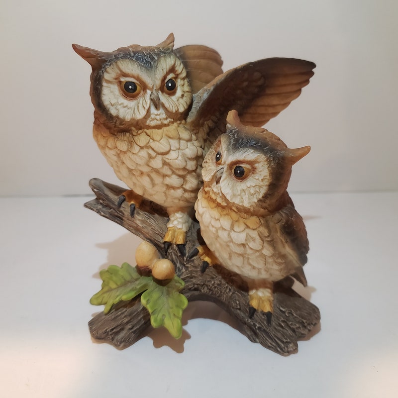 Owl Figurine - Etsy