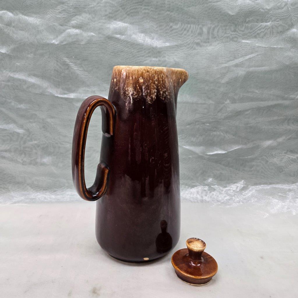 Hull Brown Drip Pottery: 45-piece Oven Proof Dinnerware Set - Etsy